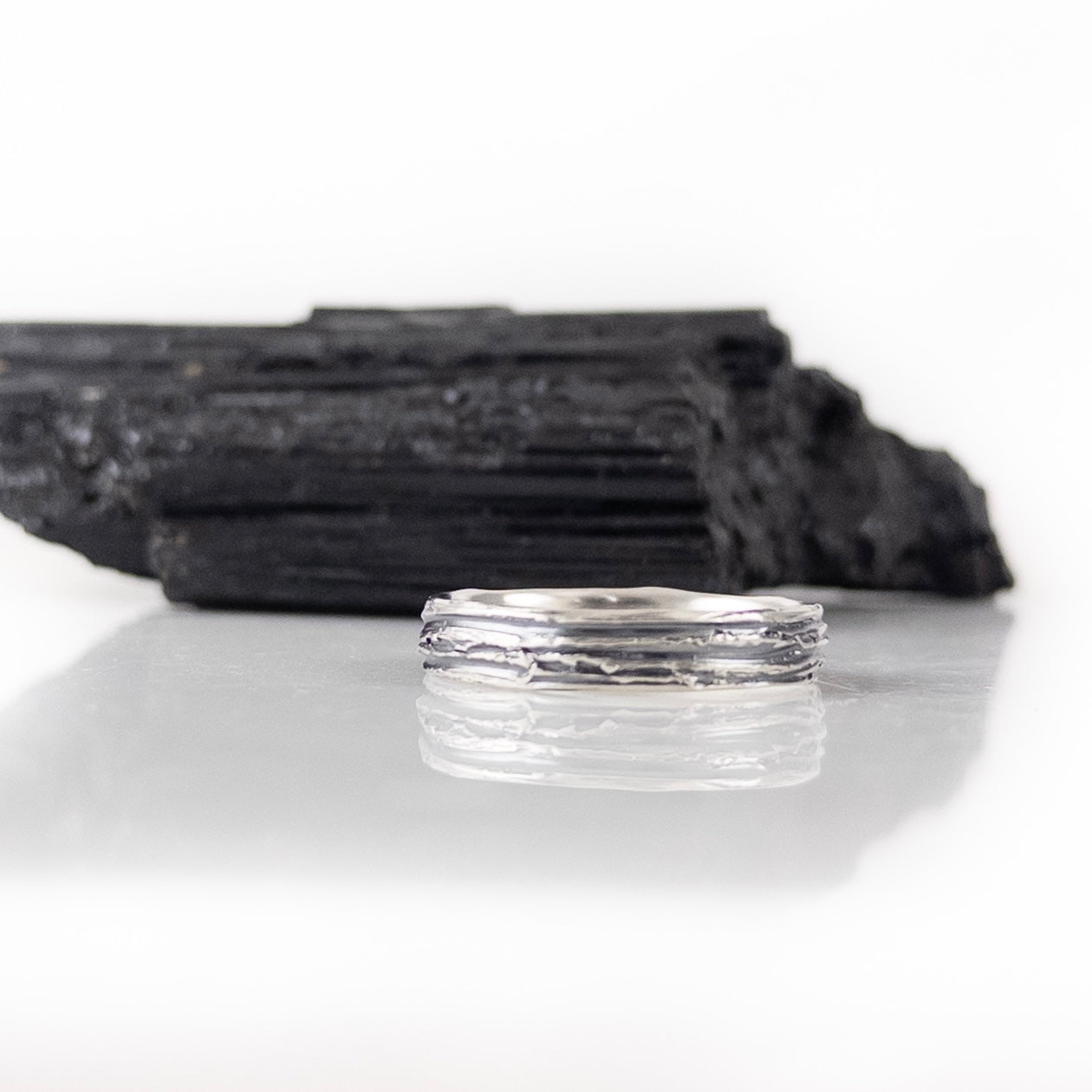Custom tree bark ring for Paul – BethCyr