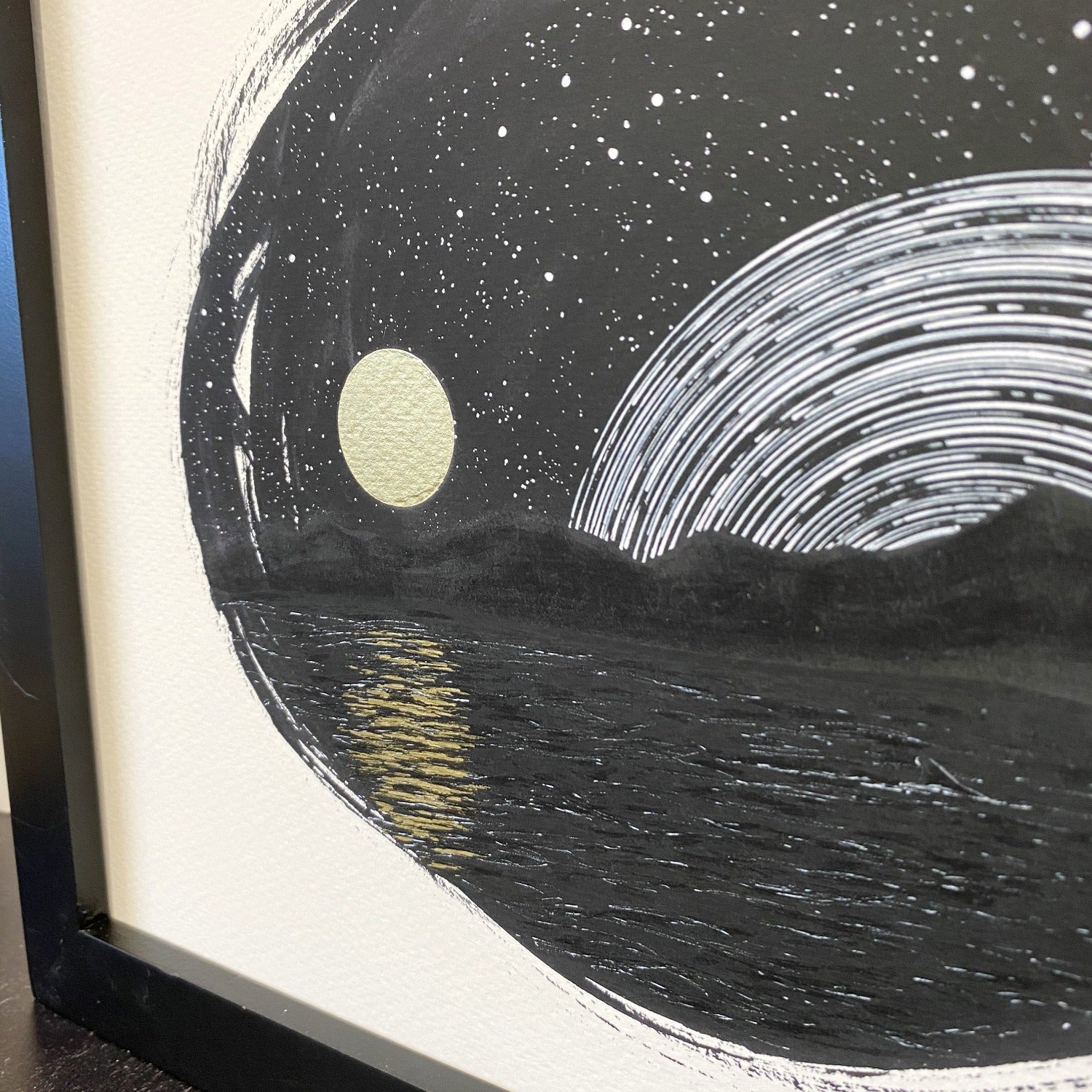 Space and Time Series - Drawing 7 - Hand Embellished Print - Print to ...