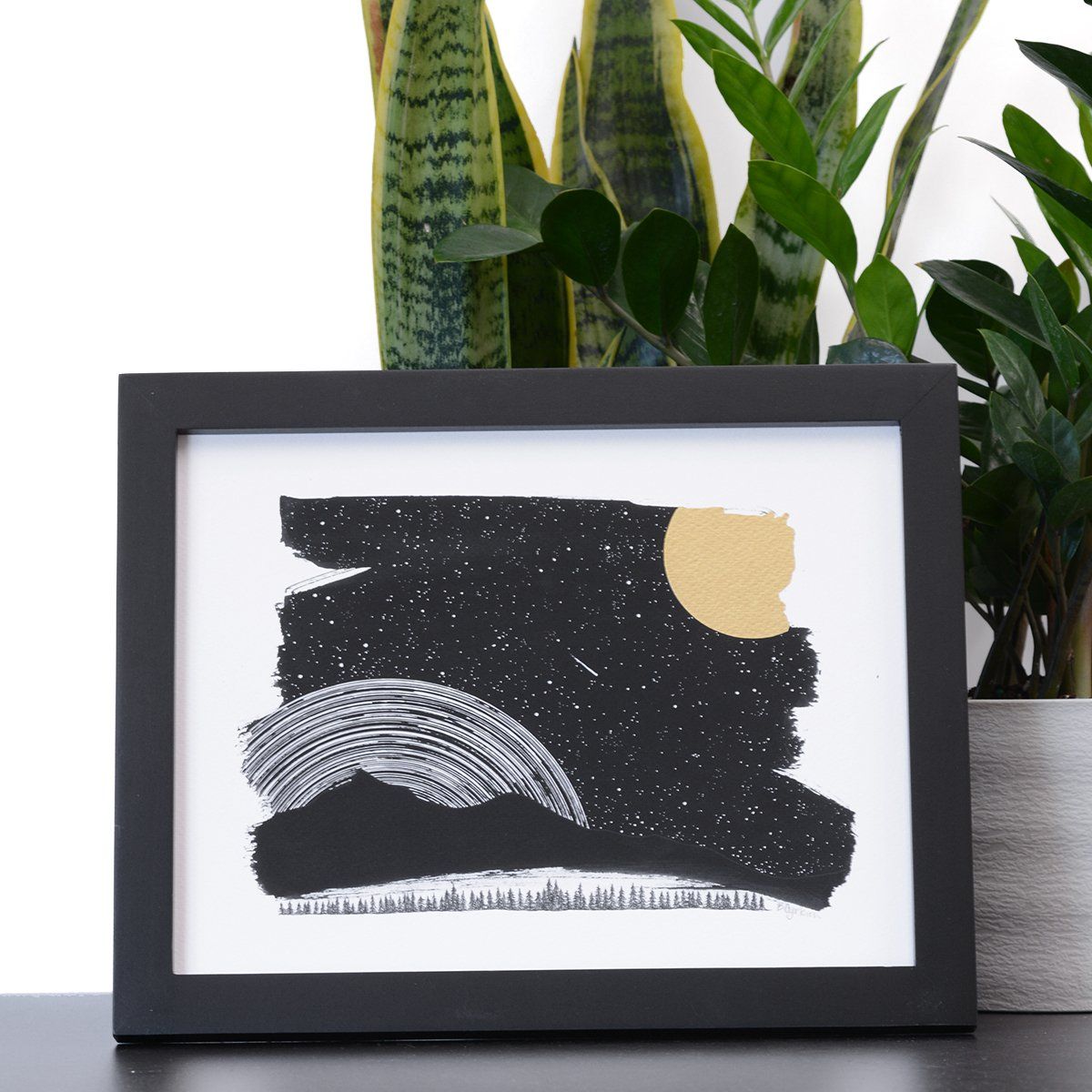 Space and Time Series - Drawing 8 - Hand Embellished Print - Print to ...